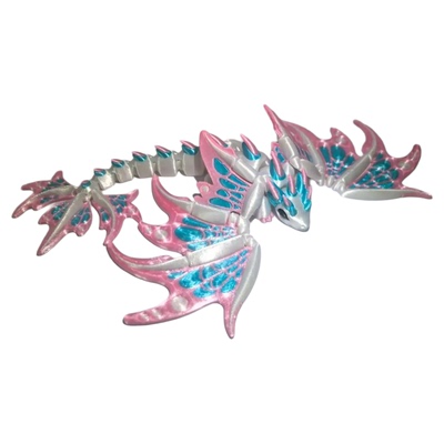 3D打印蝴蝶龙模型可动翅膀玩具生日礼物桌面收藏摆件可爱