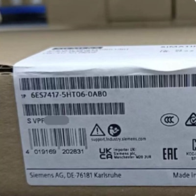 议价西门子6ES7417-5HT06-0AB0中央组件S7-400H66ES74175HT060AB0
