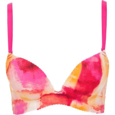 古今3/4下厚上薄光面无钢圈文胸