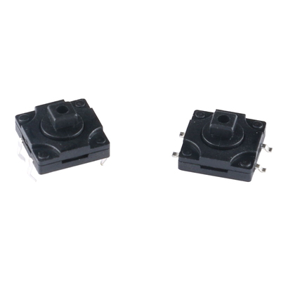 轻触开关12*12*7.3方头插脚贴片