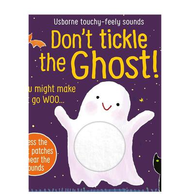 【现货】别给幽灵挠痒痒英文儿童趣味进口原版外版书Sam Taplin纸板书6岁-9岁Don't Tickle the Ghost! Usborne children’s boo