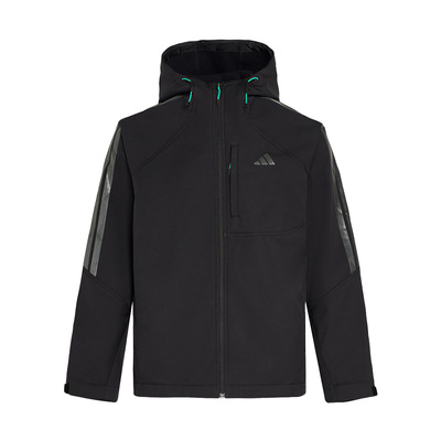 【自营】Adidas/阿迪达斯TH SOFTSHELL JK男子连帽夹克外套KR2496