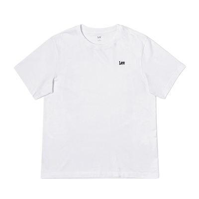 Lee商场同款舒适版圆领小刺绣Logo设计男短袖T恤潮流LMT0102613RX