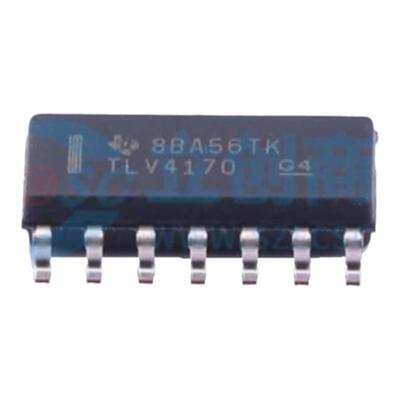 TLV4170IDR TLV4170 封装SOP-14 微功耗轨至轨输出通用运算放大器