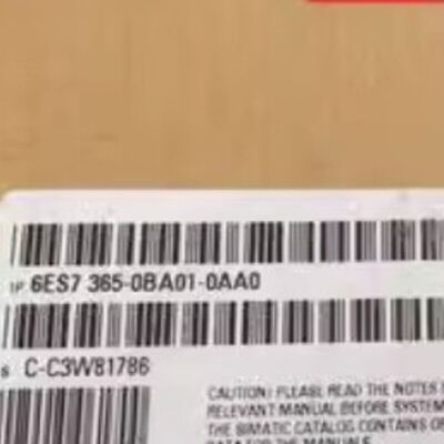 议价西门子6ES73650BA010AA0S7300CPU接连接模块6ES7365-0BA01-0A