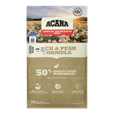 爱肯拿鸭肉梨狗粮美国进口