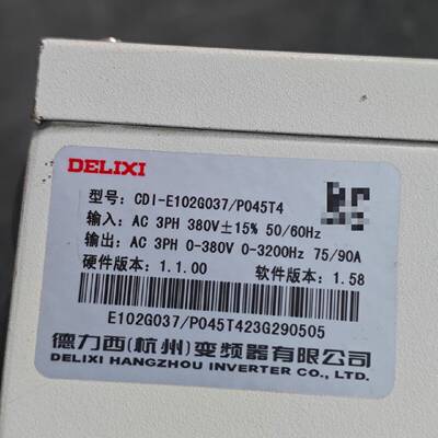 议 价CDIE102G037P045T4 37kw4工业自动可 维修