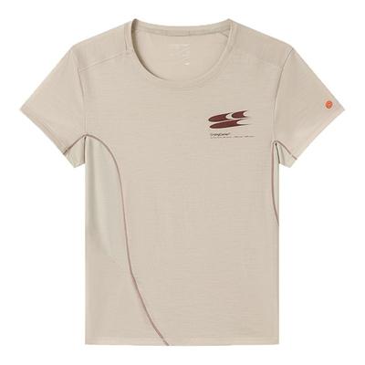 CryingCenter 男女款37.5™技术 运动羊毛T恤温变印花短袖