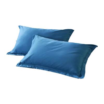 富安娜枕套一对装60支全棉纯棉套装学生成人家用48cmx74cm枕头套