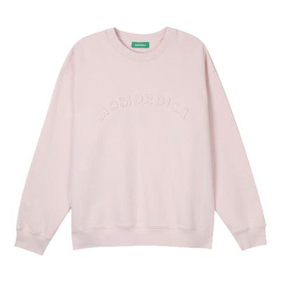 Momordica纯棉宽松长袖圆领卫衣