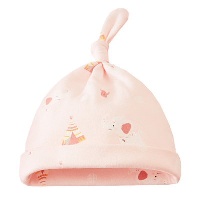 澄湖螺全棉无骨婴儿帽子