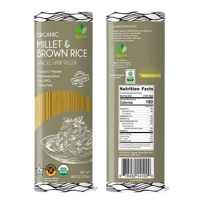 有机小米糙米面条BgreenFood