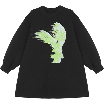 江南布衣童装长袖连衣裙