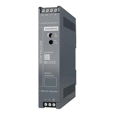 SIEMENS西门子SITOP稳压电源 PSU2200 24V 3A；6EP33323SA000AY0