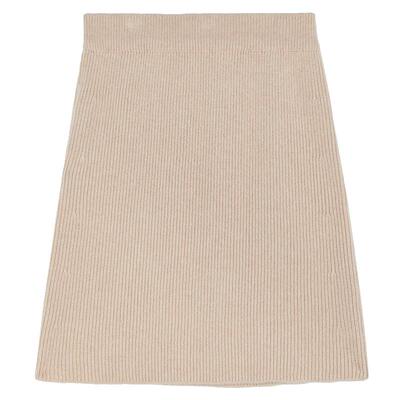 GOBI纯羊绒半身短款针织裙