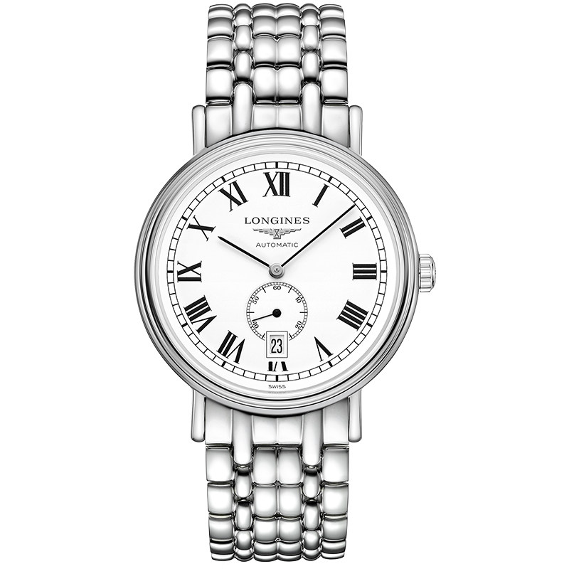 Longines浪琴官方正品时尚系列男士机械表瑞士手表男腕表官网_虎窝淘