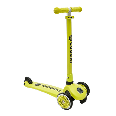 酷骑可折叠轻便滑板车大童3-10岁