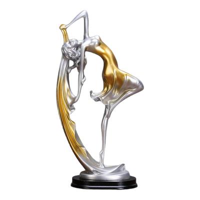 欧式跳舞女孩摆件优雅舞女人物摆设时尚生日礼物家居饰品工艺礼品