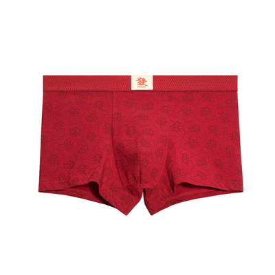 本命年红色男士平角内裤