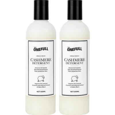 ONEFULL羊毛羊绒洗衣液500mlx2瓶