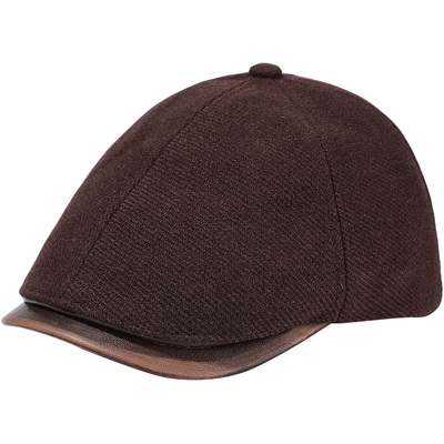 秋冬季日系文艺复古前进帽子男女