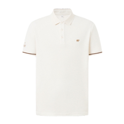 【夏季新品】GOLDEN BEAR/金熊2026年男士百搭休闲撞色短袖POLO衫