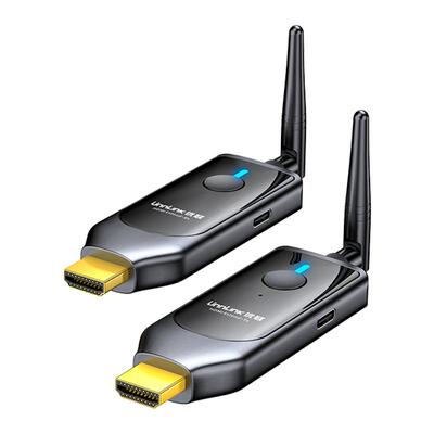 优联hdmi无线图传延长传输器高清单反微相机直播150米连接电视投影采集手机iPad同屏器低延时4发1收