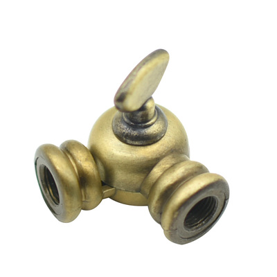 台灯吊灯复古万向头M10转向接头