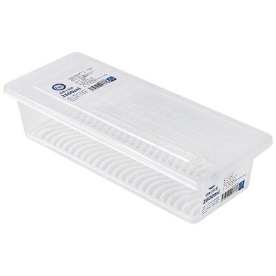 【自营】家の物语筷子收纳盒餐具勺子抽屉里带盖防尘大容量筷子笼