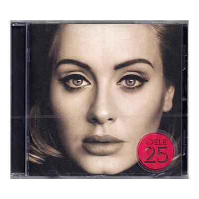 【自营】欧版 Adele 阿黛尔专辑 25 CD 欧美女歌手流行音乐唱片