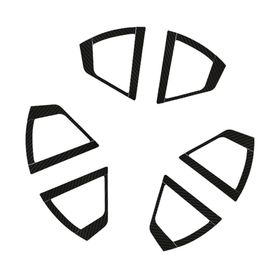 大众ID.UNYX与众改装轮毂贴纸 21寸专用镭射划痕遮盖装饰黑化车膜