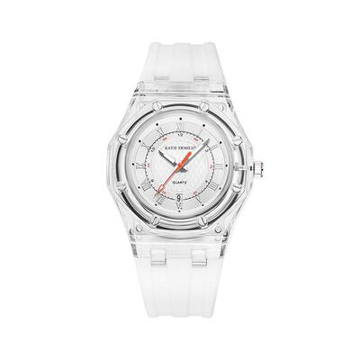 【自营】Katie Ermilio 透明冰川系列潮流户外腕表石英手表运动