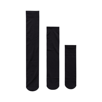 梦韵压力瘦腿过膝袜女春秋JK袜子中筒强压黑色小腿长袜大腿长筒袜