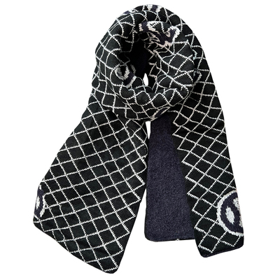 jennie同款~小香风~羊毛羊绒围巾