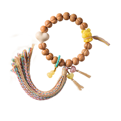 【桃缘】屁桃猴头手串