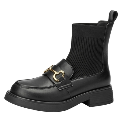 秋季袜靴袜靴戈美其炸街