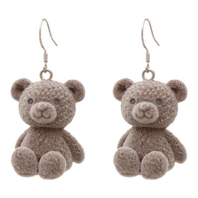 IPINK植绒质感儿童圣诞节耳夹