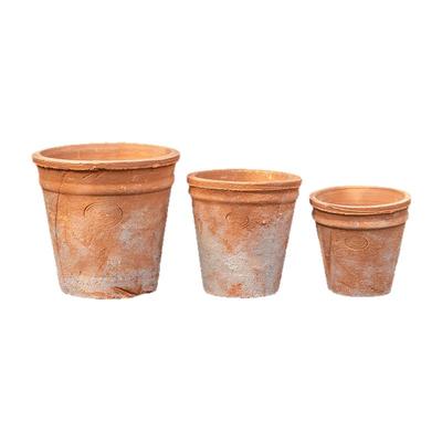 红陶花盆陶土粗陶透气泥瓦盆