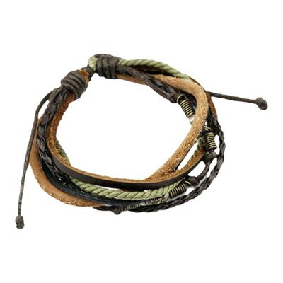 港风chic编织女士情侣手链