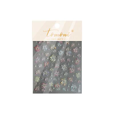 烟花手工定制美甲贴片