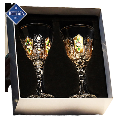 捷克进口BOHEMIA水晶红酒杯