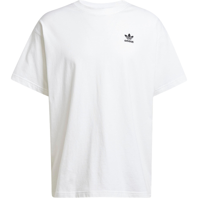 Adidas/阿迪达斯正品三叶草男士简约针织经典宽松休闲短袖JD0373