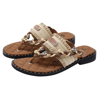 SugarSu酥履度假沙滩编织拖