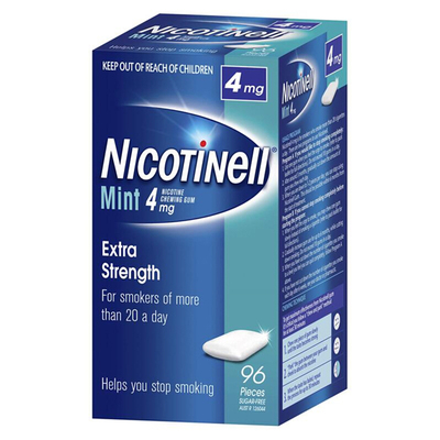 澳洲戒烟糖nicotinell薄荷味