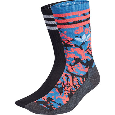 阿迪达斯正品男女中筒袜