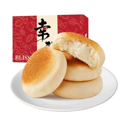 幸福西饼豆乳餐包零食糕点整箱