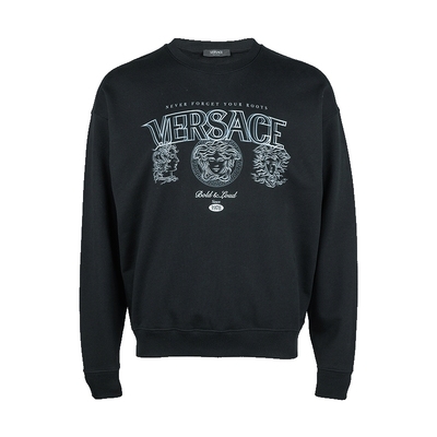 Versace/范思哲落肩长袖全棉卫衣