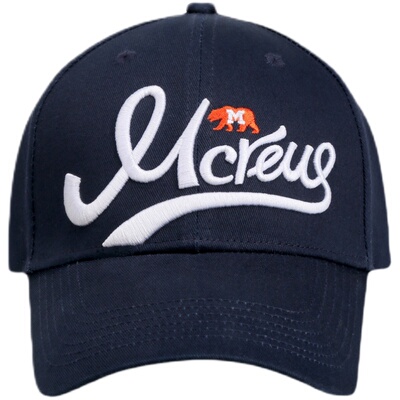 美式复古字母刺绣鸭舌帽棒球帽