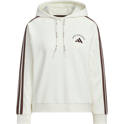 Adidas/阿迪达斯正品2025秋季款女士日常连帽套头运动卫衣KC0034
