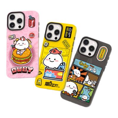 【乖巧宝宝联名】AIUV适用iPhone16promax新生手机壳苹果15pro保护套防摔外壳tpu全包15pm原创意卡通新款潮流